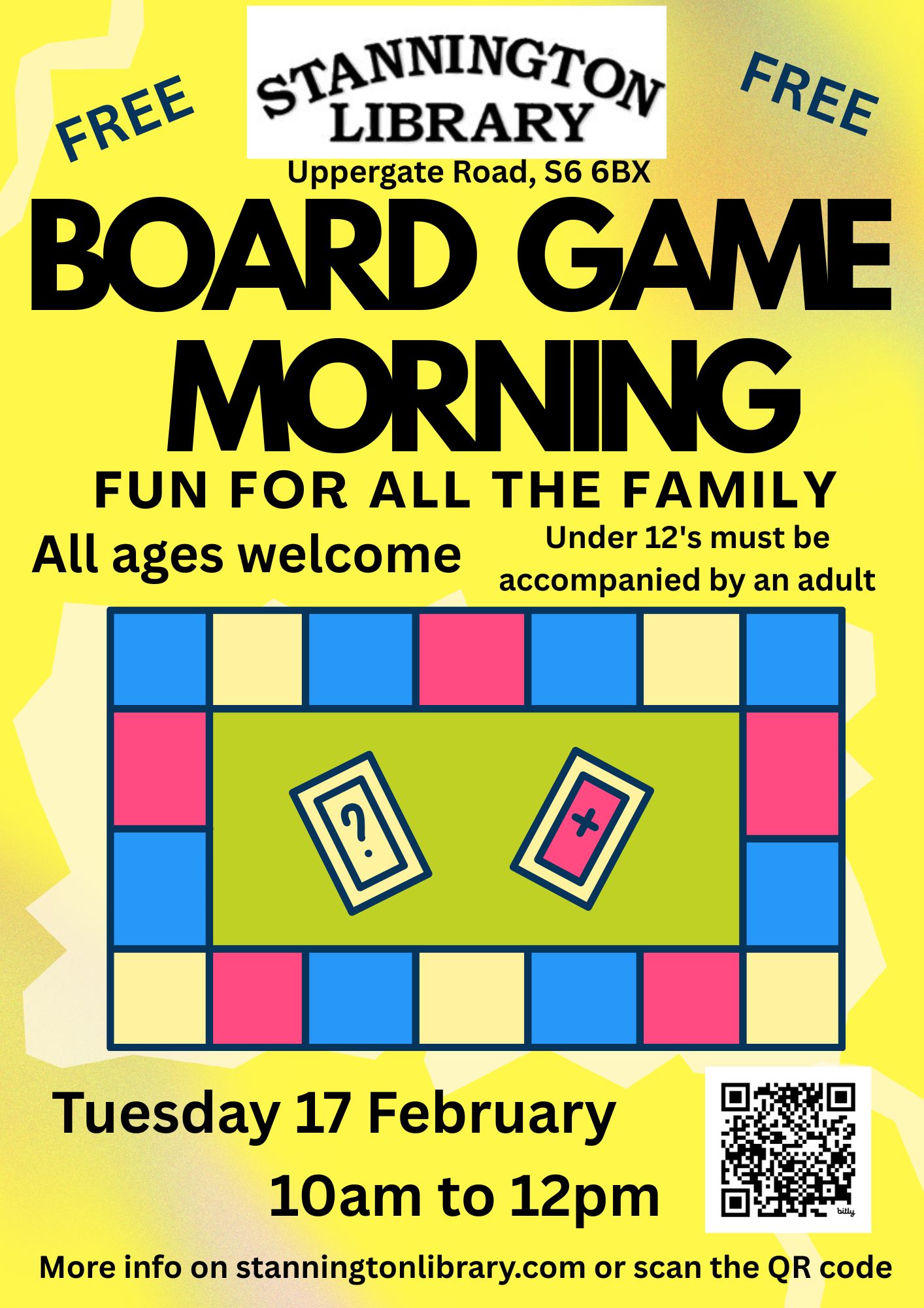 Board Game Morning 17 Feb 2026 - Stannington Library